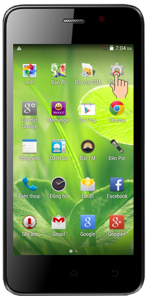 Cài đặt ngày & giờ trên Q-Smart QS16 - Thegioididong.com